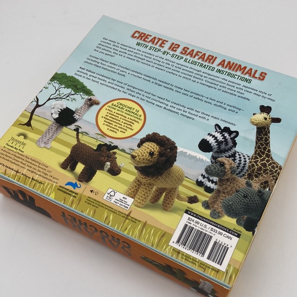 Animal Planet | Other | Animal Planet Safari Crochet Kit 2 Wild ...